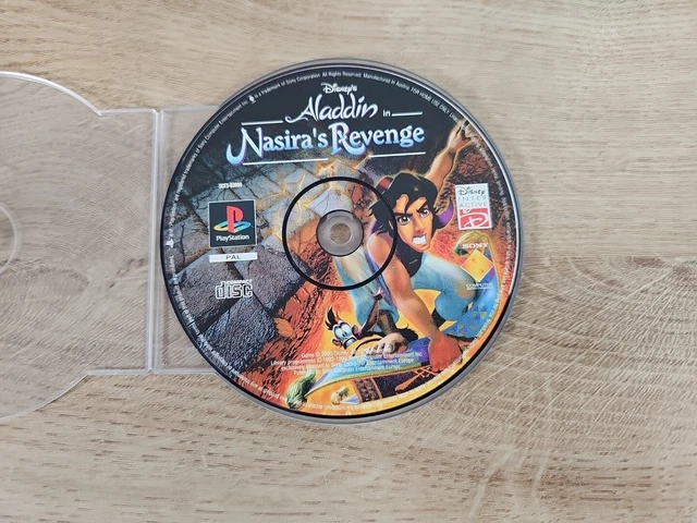DISNEY'S ALADDIN IN Nasira’s Revenge - PlayStation 1 - PS1 - Disc Only ...