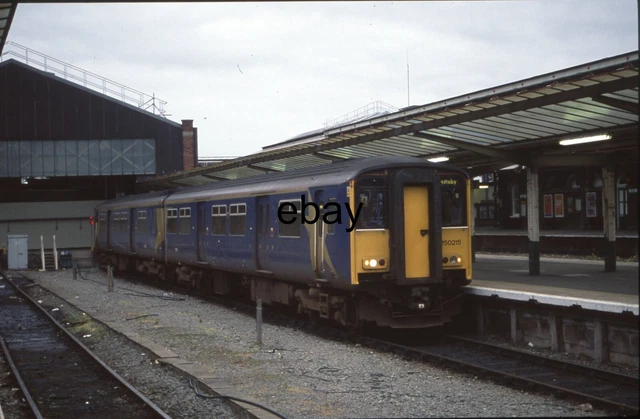 35MM RAILWAY SLIDE - DMU Class 150. 150215 @ Runcorn. £2.99 - PicClick UK