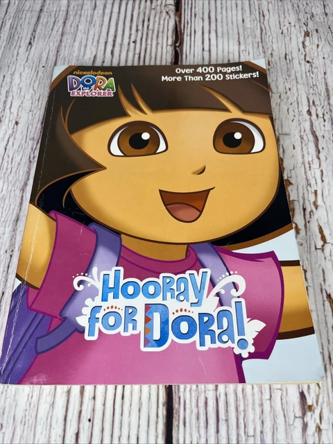 HOORAY FOR DORA! by Golden Books paperback Book Nickelodeon Dora The ...