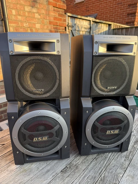 SONY DSW SUPER Woofer Integrated 3-way Speaker System SS-LX90AV ...