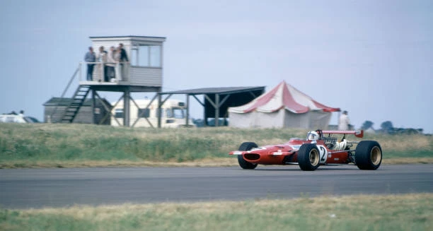 PEDRO RODRIGUEZ DRIVES The Scuderia Ferrari Ferrari 312 Ferrari V12 Old ...