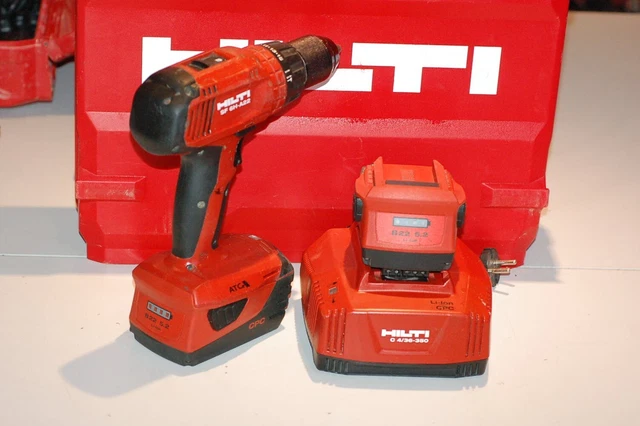 HILTI-SF6H-22AKKU-SCHLAGBOHRSCHRAUBER+KOFFER MIT 2 x 5.2Ah Akkus+Ladegerät* EUR 469,00 - PicClick DE