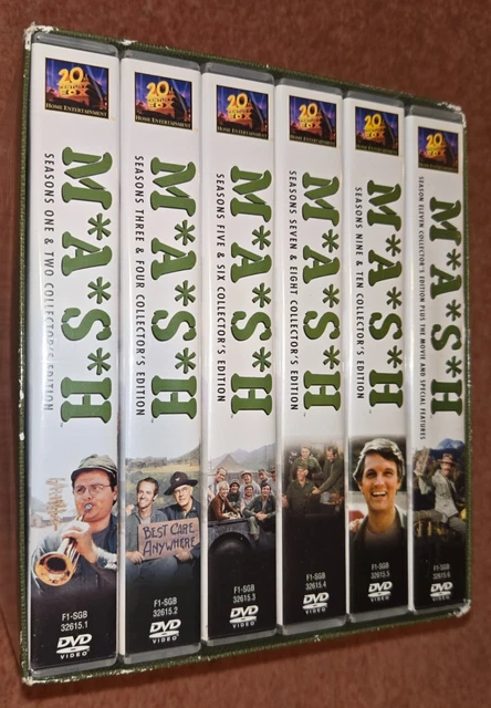 MASH: SEASONS 1-11 DVD Boxset Alan Alda 36 discs Martinis & Medicine ...