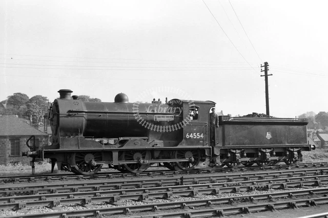 PHOTO BR BRITISH Railways Steam Locomotive Class J37 64554 Dunfermline ...