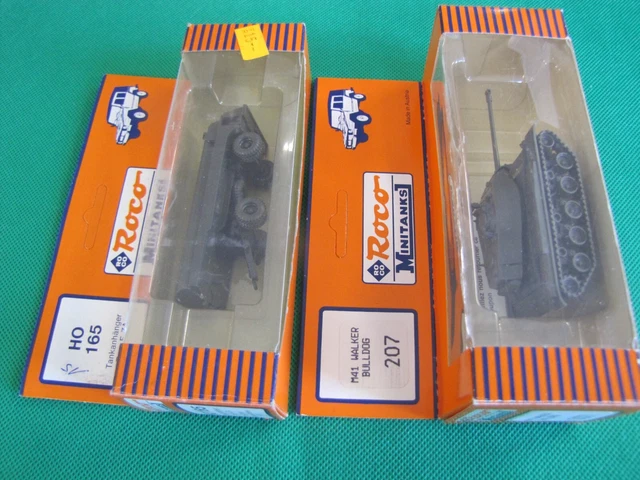 1:87 HO ROCO Military Minitanks Maquette Plastic Kit 165 207 ...