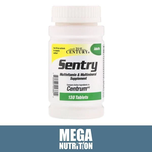 SENTRY MULTIVITAMINE ET Multimineral Supplément 130 Tabs | Santé ...