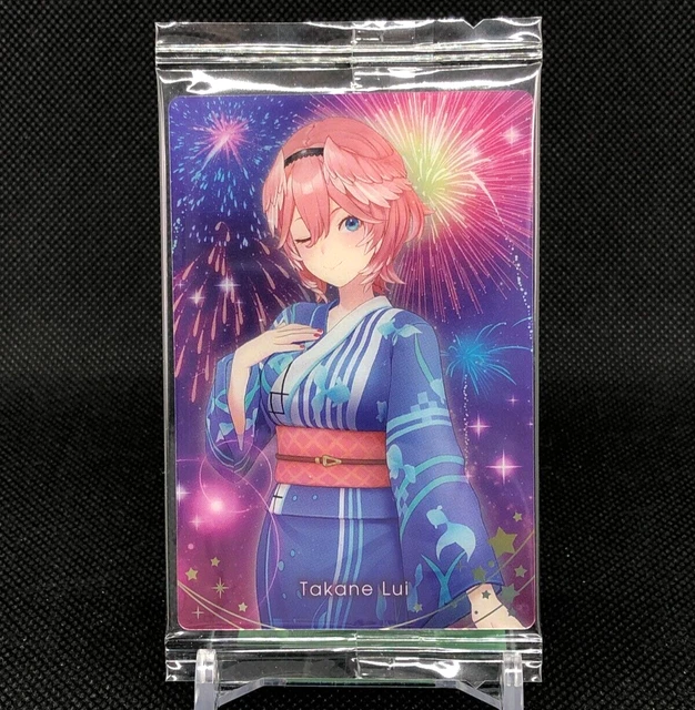 TAKANE LUI HOLOLIVE Wafer Card #32 Japanese VTuber 2016 Bandai Japan EUR 16,25 - PicClick FR