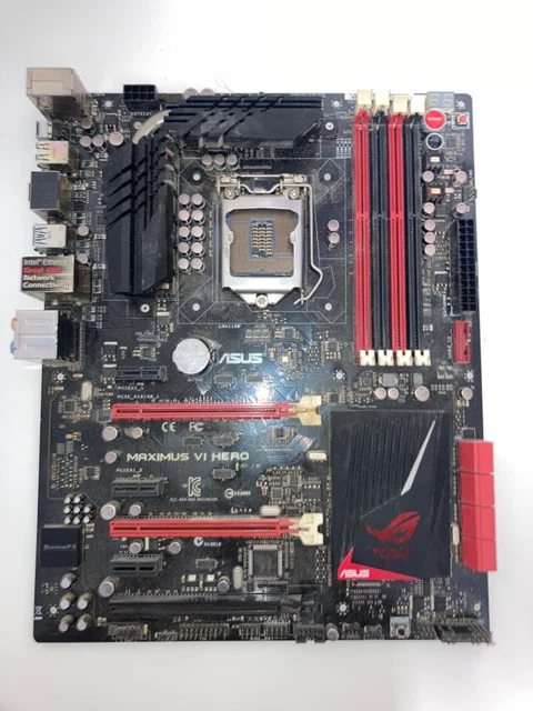 ASUS MAXIMUS VI Hero Motherboard Socket LGA 1150 Intel Z87 DDR3 DIMM ...