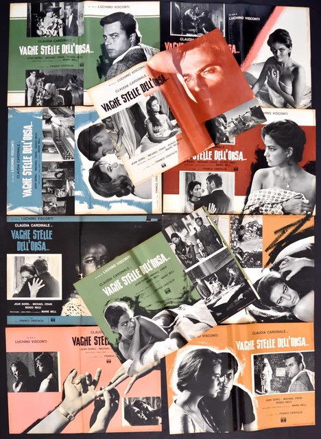 FOTOBUSTE VAGHE STELLE DELL'ORSA luchino Visconti Claudia Cardinale ...