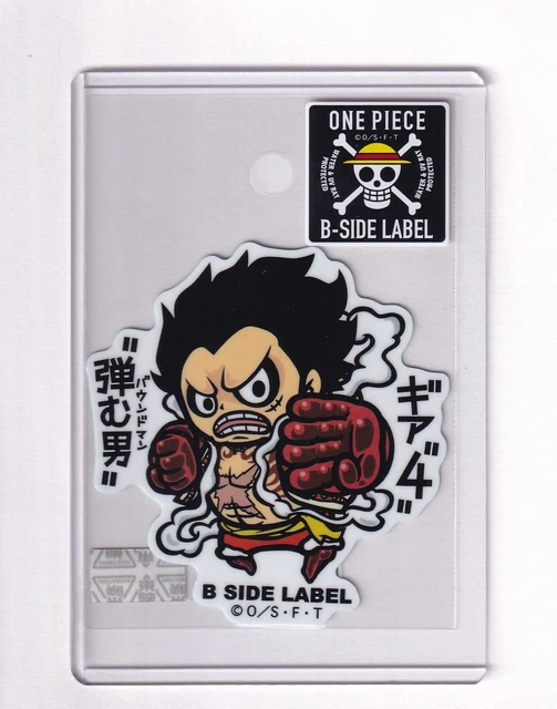 ONE PIECE LUFFY Gear4 Bounceman B-SIDE LABEL Sticker Vol Gear UV&Water ...
