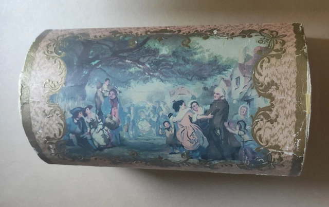 VINTAGE JOSEPH TERRY & Sons Ltd, York Cardboard Domed Casket Chocolate ...