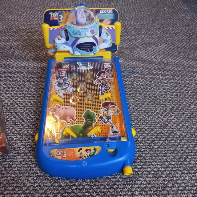 DISNEY PIXAR TOY Story 3 Super Pinball Machine Vintage Collectable ...