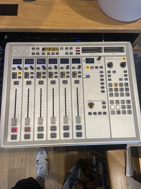 STUDER ON AIR 1500 Broadcast Mixer with Nano Core £3,882.72 - PicClick UK