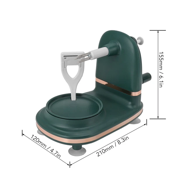 PEELING ARTIFACT WITH Splitter Home Hand-crank Automatic Fruit Peeler P ...