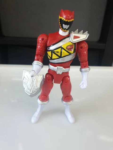 POWER RANGERS DINO Charge Double Strike Red Ranger Spin Action £9.99 ...