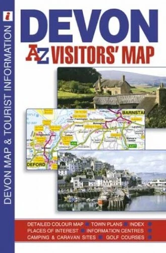DEVON VISITORS' MAP (A-Z Road Maps ..., Geographers' A- £2.35 - PicClick UK