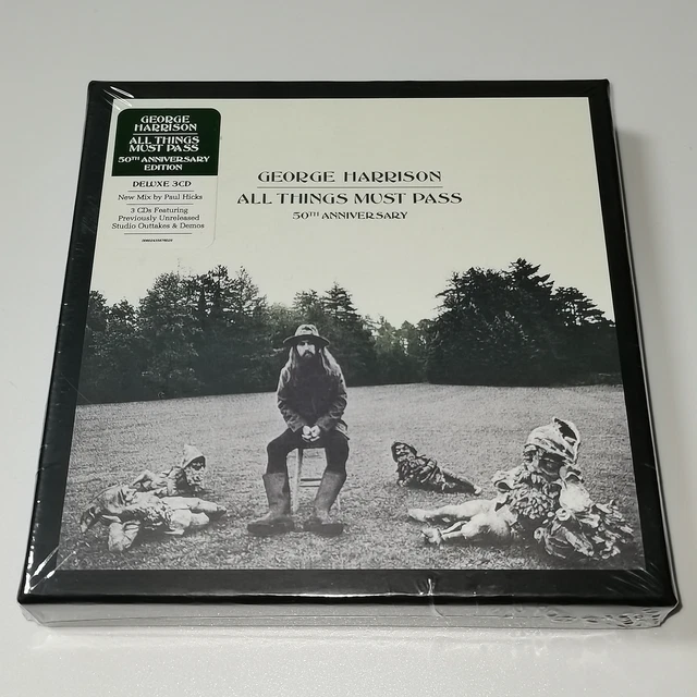GEORGE HARRISON - All Things Must Pass 50th Anniversary-Deluxe Sealed ...