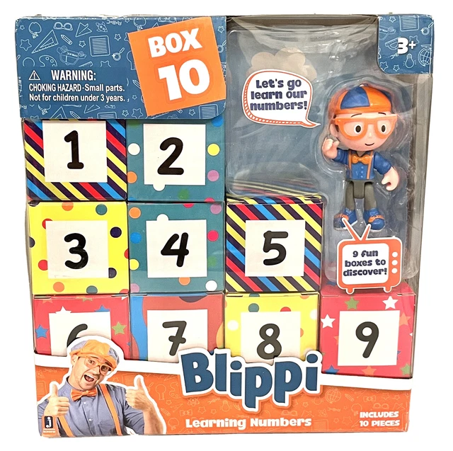 BLIPPI BLP0010 SURPRISE Boxes-Learning Numbers EUR 6,83 - PicClick IT