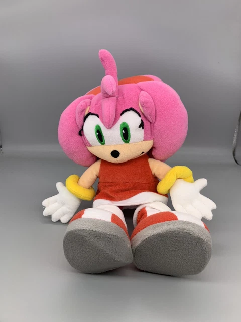 RARE AMY ROSE SEGA Prize Europe 12” Plush Sonic The Hedgehog Official Merch EUR 42,40 - PicClick FR