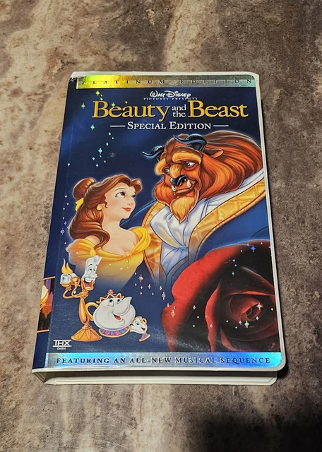 WALT DISNEY - Special Editio - Platinum Edition "Beauty And The Beast ...