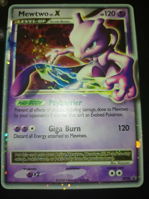 CARD POKÉMON MEWTWO Lv. X DP28 Diamond And Pearl Promo EUR 35,00 ...