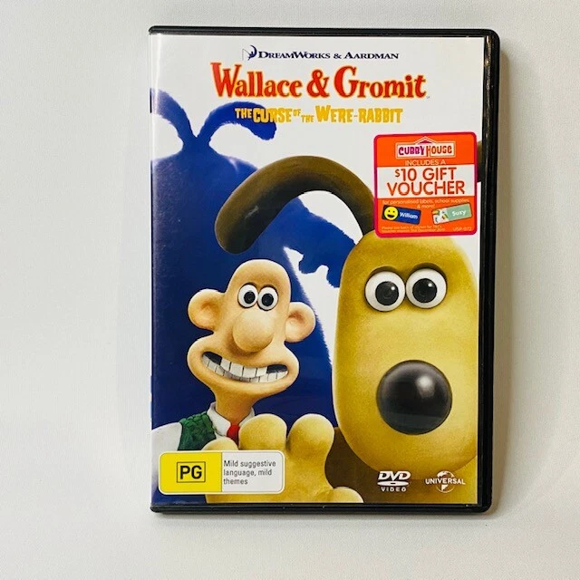 WALLACE AND GROMIT: The Curse of the Were-Rabbit (DVD, 2005) $5.61 ...