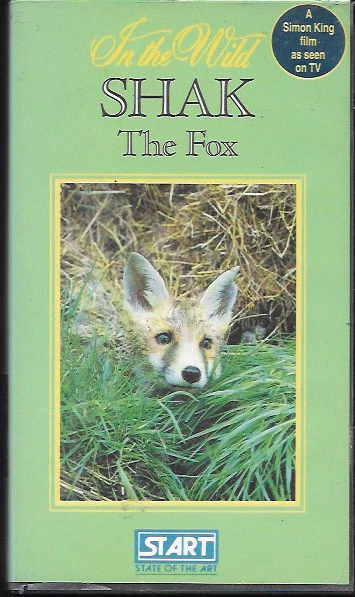 SHAK THE FOX In The Wild Vhs Video Pal Uk Format Simon King As Seen On ...