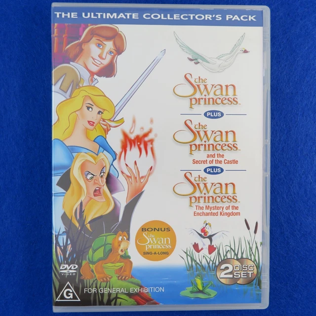 THE SWAN PRINCESS Collectors 4 Disc Set - DVD - Region 4 - Fast Postage ...