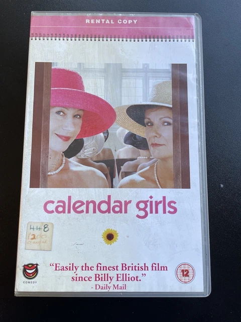 CALENDAR GIRLS (VHS) 2003 Big Box, Helen Mirren, Julie Walters British ...