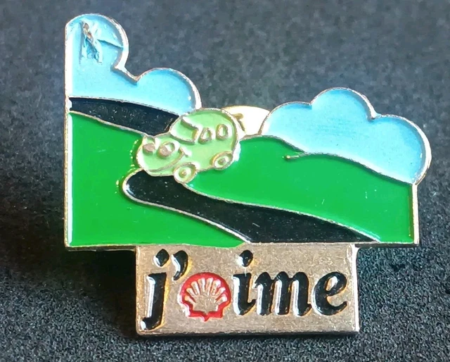 SPILLA PINS DISTINTIVO Stemma Simbolo Badge Logo Auto Car Shell Oil ...