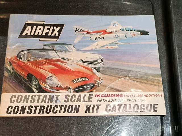 AIRFIX CONSTANT SCALE Construction Kit Catalogue 1968 Additions £14.00 ...