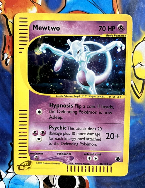 CARTA POKÉMON - Mewtwo Expedition Base Set 20/165 (EX 20) Fantastic ...