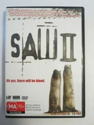 SAW II 2 - DVD -THRILLER Donnie Wahlberg, Shawnee Smith, Tobin Bell - REGION 4 EUR 10,86 ...
