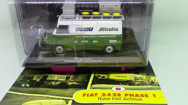 FIAT 242E PH1 n°6 team fiat alitalia 143 EUR 20,00 - PicClick FR