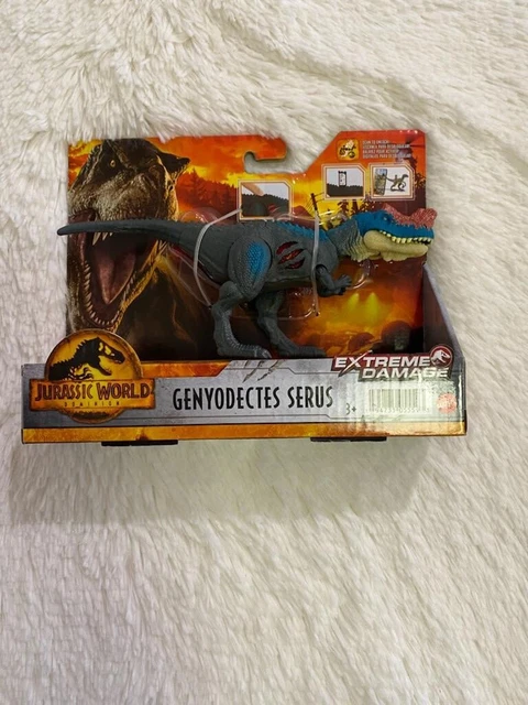 JURASSIC WORLD DOMINION Extreme Damage Genyodectes Serus Action Figure ...