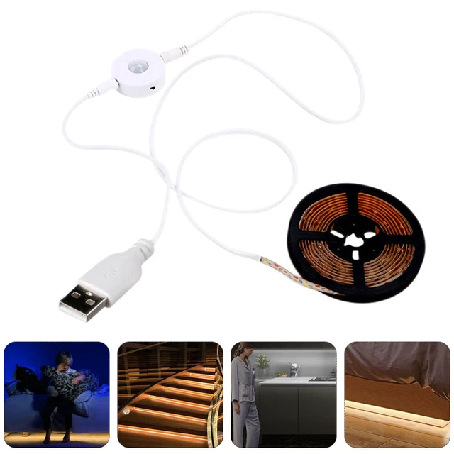WHITE ABS HUMAN Body Induction Light Strip Child Christmas LED £14.89 ...