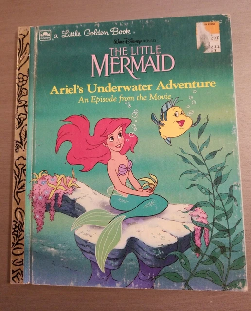 A LITTLE GOLDEN Book The Little Mermaid Ariel's Underwater Adventure ...