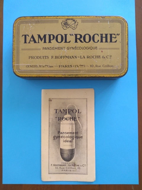 ANCIENNE BOÎTE & TAMPOL"ROCHE avec sa Notice EUR 30,00 - PicClick FR
