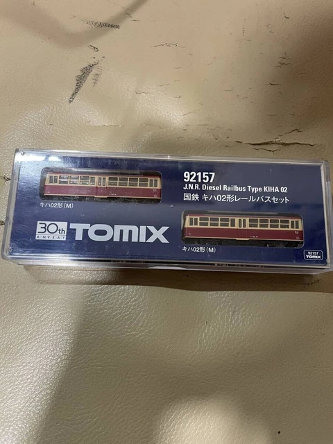 TOMIX 92157 JNR Kiha 02Rail Bus Set EUR 143,58 - PicClick FR