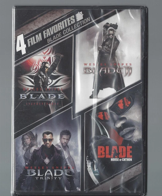 4 FILM FAVORITES: Blade Collection (DVD) U.S. Issue New & Factory ...