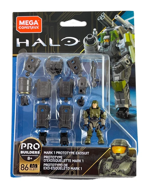 MEGA CONSTRUX HALO Pro Builders Mark 1 Prototype Exosuit 86 Pieces £14. ...