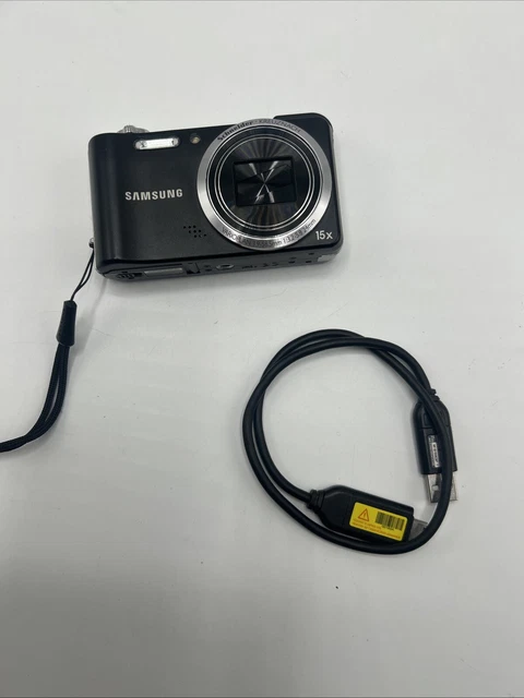 SAMSUNG WB650 12.2MP Compact Digital Camera - Black GPS Smart menu £44. ...