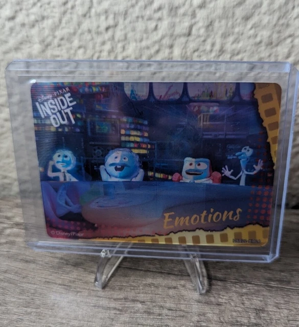 INSIDE OUT 3D Lenticular Phantom Disney 100 Pixar 37th Oscars Trading ...