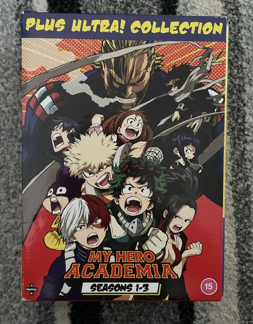 MY HERO ACADEMIA: Plus Ultra! Collection - Seasons 1-3 [DVD Box Set] £ ...