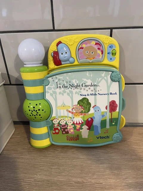 RARE VTECH IN The Night Garden Sing & Slide Musical Book With Lights ...