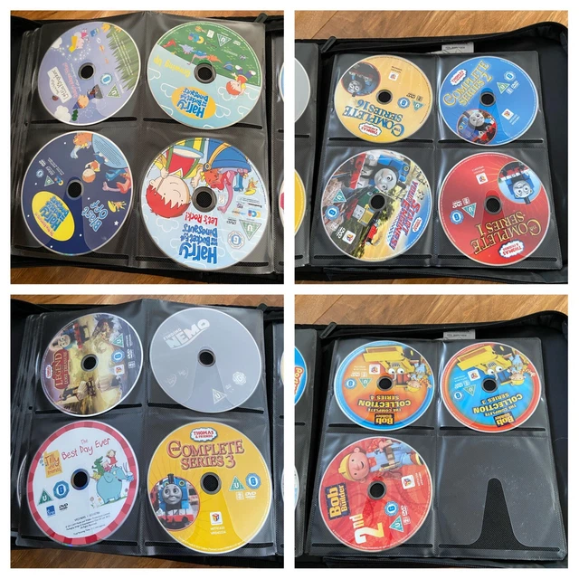 CHILDREN’S DVD BUNDLE Including 87 DVDs Disney Films and CBeebies ...