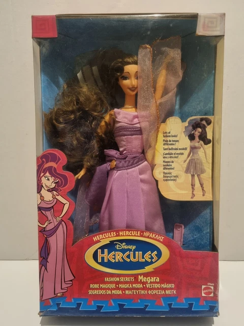 MATTEL DISNEY 1997 Hercules movie Megara Fashion Secrets Doll new in ...