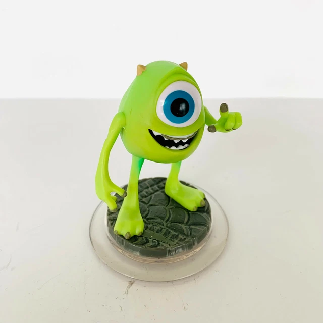 DISNEY PIXAR INFINITY Figure - Mike Wozowski Monsters Inc Green One Eye ...
