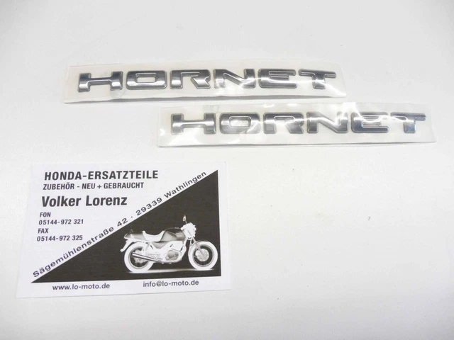 NEW ORIG HONDA side cover plates stickers 3D CB600F Hornet PC41 2007- £ ...