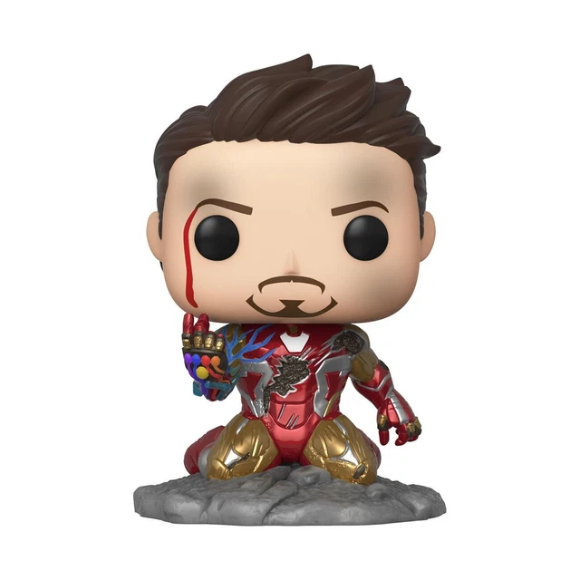 IRON MAN AVENGERS End Game Funko Pop! Marvel 580 Figur Glow in Dark ...